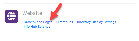 GrowthZone Custom Template - GrowthZone