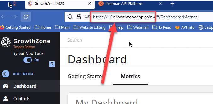 Setting up Postman for testing API Calls - GrowthZone
